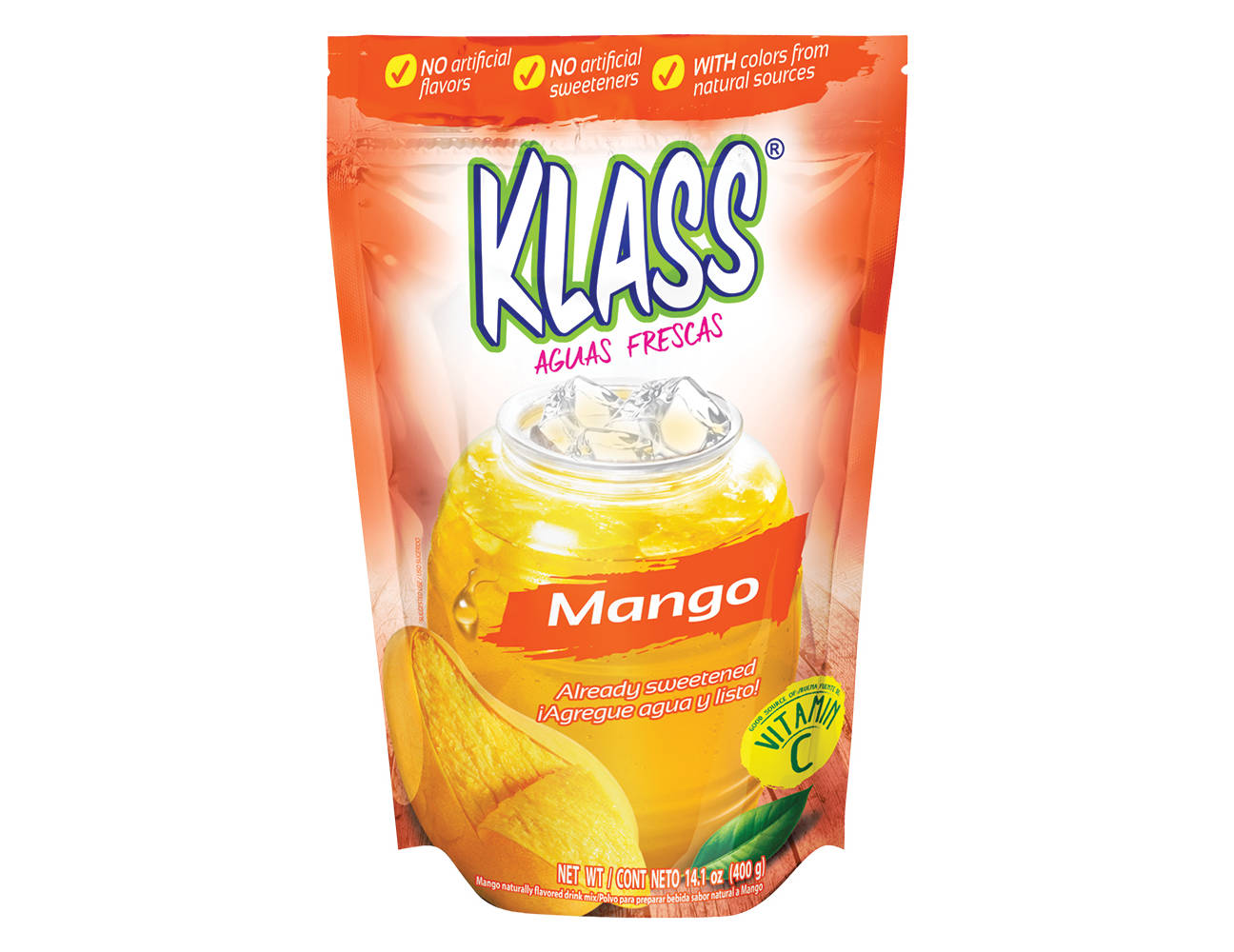 Klass Mango Drink Mix, 14.1 fl oz